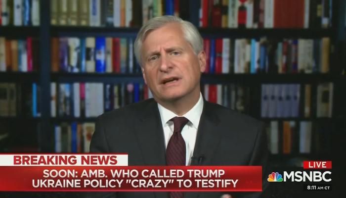 MSNBC's Jon Meacham: Clinton Impeachment Was Partisan, Trump's Is Not ...