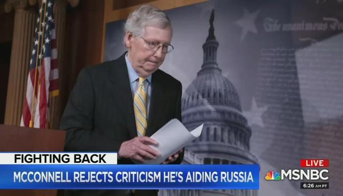 NBC Reporter Ken Dilanian Implies McConnell Deserves the Name 'Moscow ...