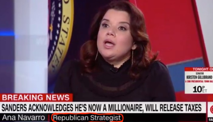 CNN-Labeled ‘Republican Strategist’ Ana Navarro Gave Cash to Joe Biden ...