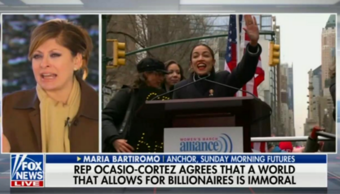 BOOM: Maria Bartiromo Schools ‘Quite Naive’ Ocasio-Cortez on Economics ...