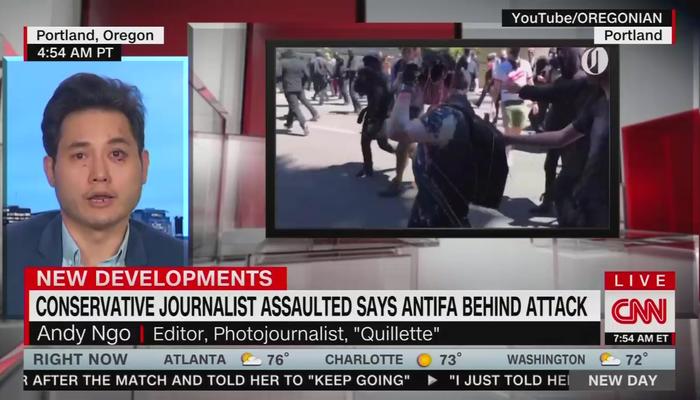 CNN: Antifa Attacking 'Conservative' Journalist Just What He 'Says ...