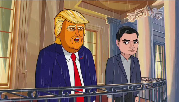 Colbert Cartoon: Trump the 'Grand Wizard' of Conservatives | Newsbusters