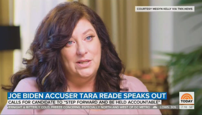ABC Ignores Tara Reade Interview, NBC & CBS Push Biden Denials ...