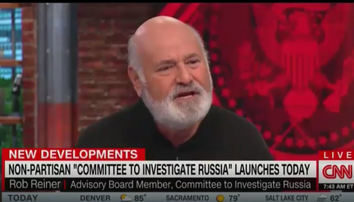 Rob Reiner Says ‘People Discount CNN’ As ‘Fake News’ Because of Russia ...