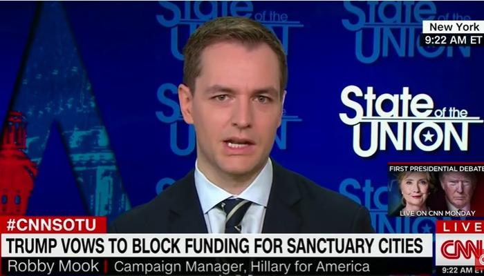 CNN's Jake Tapper Presses Slippery Hillary Aide Robby Mook on Sanctuary ...