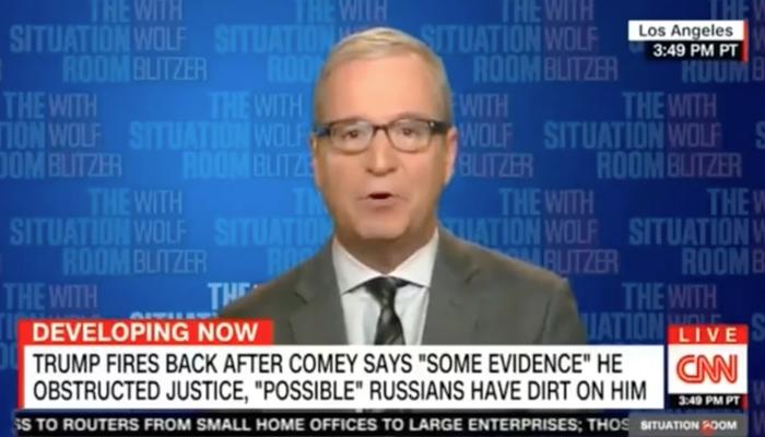 Evidence-Free Ron Brownstein on CNN: Comey Hurts Trump With White ...