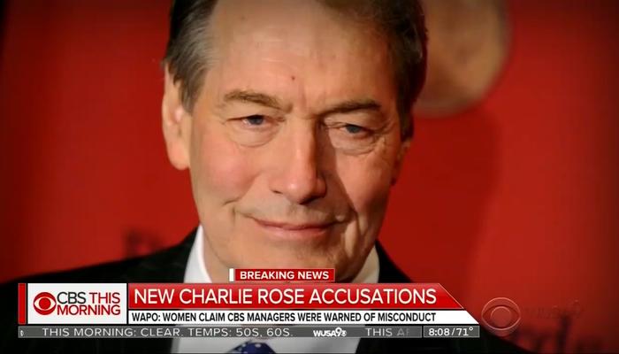 Gross: Disgraced CBS Host Was Referred to as ‘Charlie Fu**ing Rose' at ...