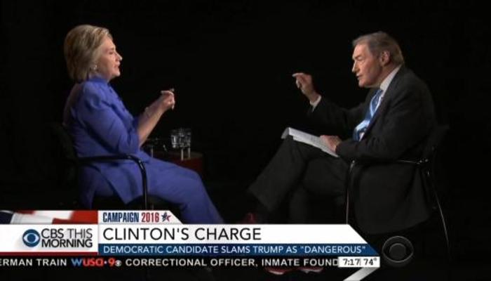 Charlie Rose to Hillary: Is ‘Trump The Most Dangerous Man to Ever Run ...