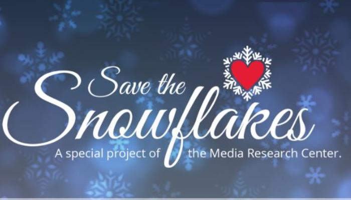 Media Research Center Announces Save the Snowflakes | Newsbusters