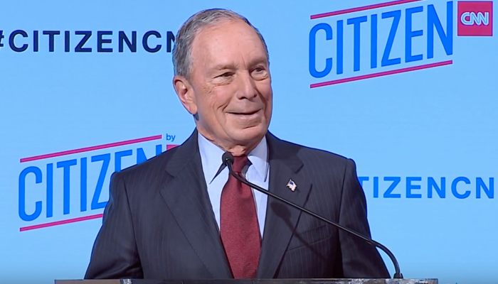 Michael Bloomberg's Campaign Spent Over $180,000,000 in First Month of ...