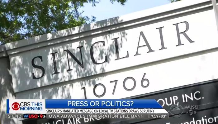 Sinclair’s Sin: Breaking the Liberal Media Narrative | Newsbusters