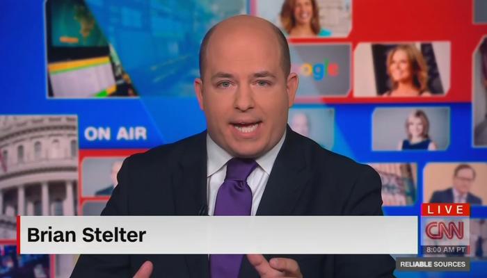CNN Cheers CNN Poll Saying CNN Is 'Most Trusted!' CNN's Stelter Very ...