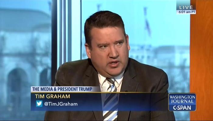 MRC's Tim Graham on C-SPAN: I Dare The 'Opposition Party' Media, Tell ...