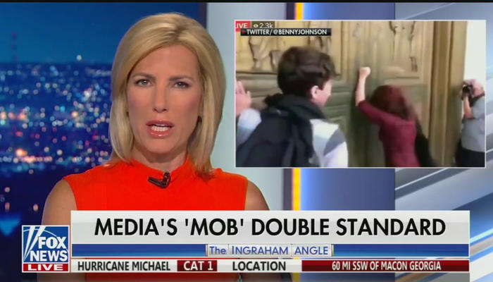 FNC's Ingraham Highlights Media Hypocrisy Over Use of the Word 'Mob ...