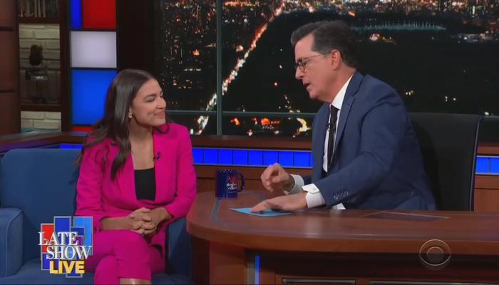 Colbert Cheers Far-Left Ideas of Ocasio-Cortez 'Winning the Debate ...