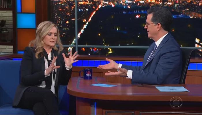 Lefty Comics Colbert and Bee Envy Canada's Vote of No Confidence ...