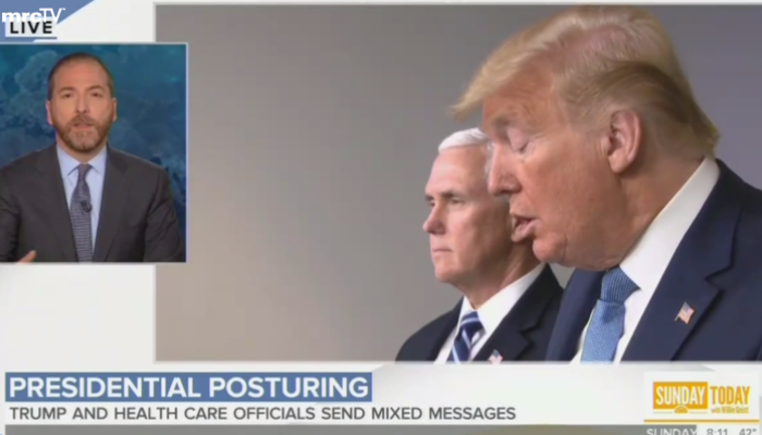 Chuck Todd: ‘Panicked’ Trump a ‘One Step Backward Instigator’ on Corona ...