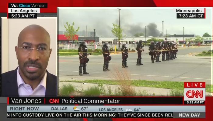 CNN’s Van Jones on Racism, Violence: Blame 'White, Liberal Hillary ...