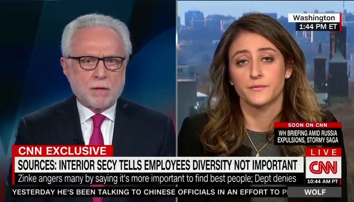 CNN Wastes Time Complaining About Interior Secretary Not Valuing ...
